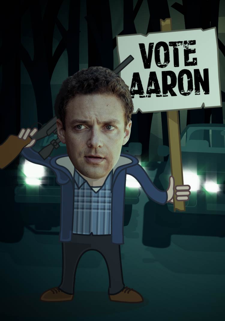 NOW TV - The Walking Dead // Inky Illustration Agency